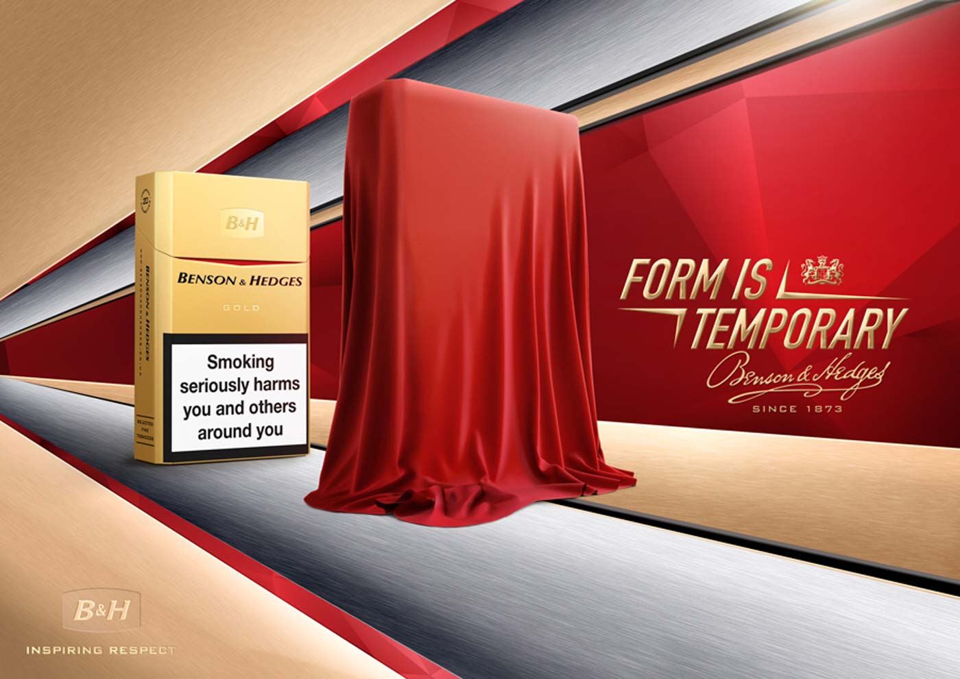 Brand positioning for Benson & Hedges — Designed by Anton Burmistrov