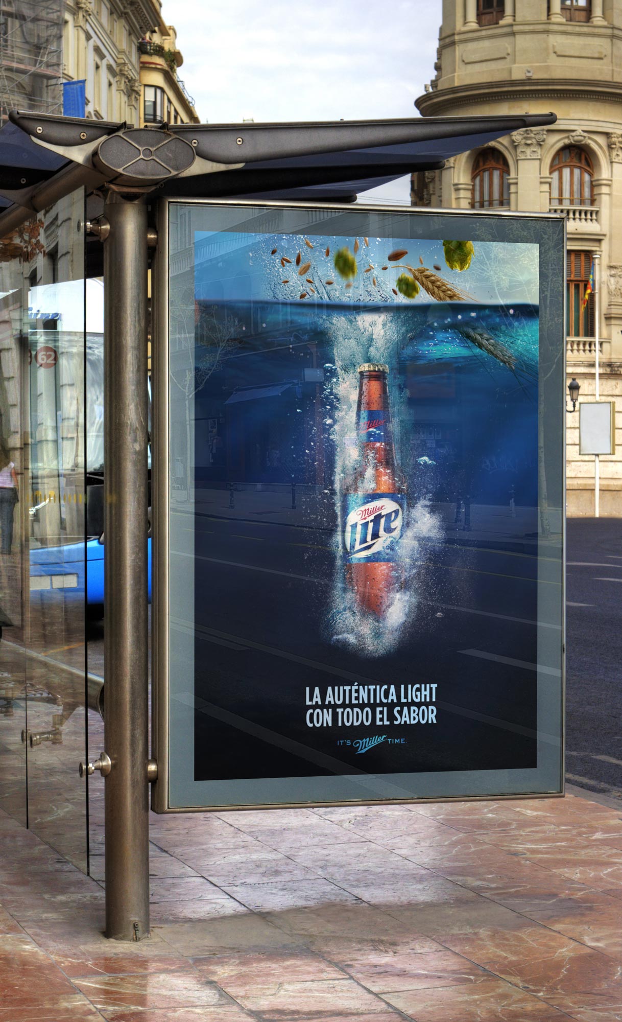 Out-of-home posters for Miller Lite in Latin America — Designed by ...