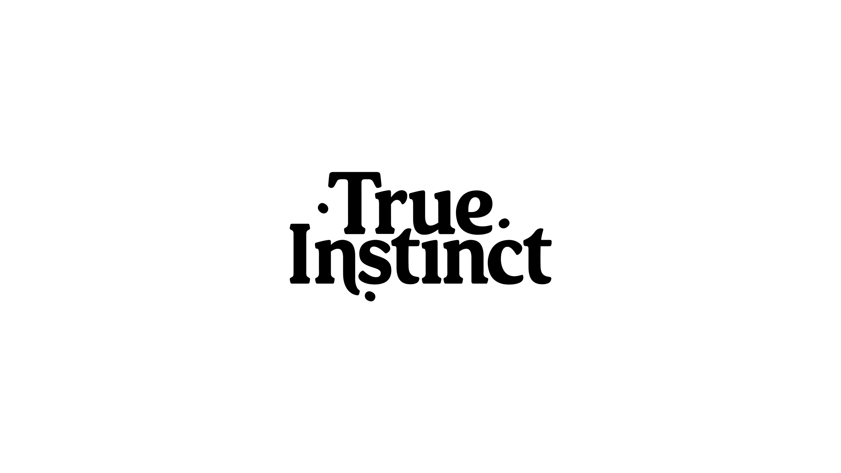 Logo re-design process for True Instinct — Designed by Anton Burmistrov
